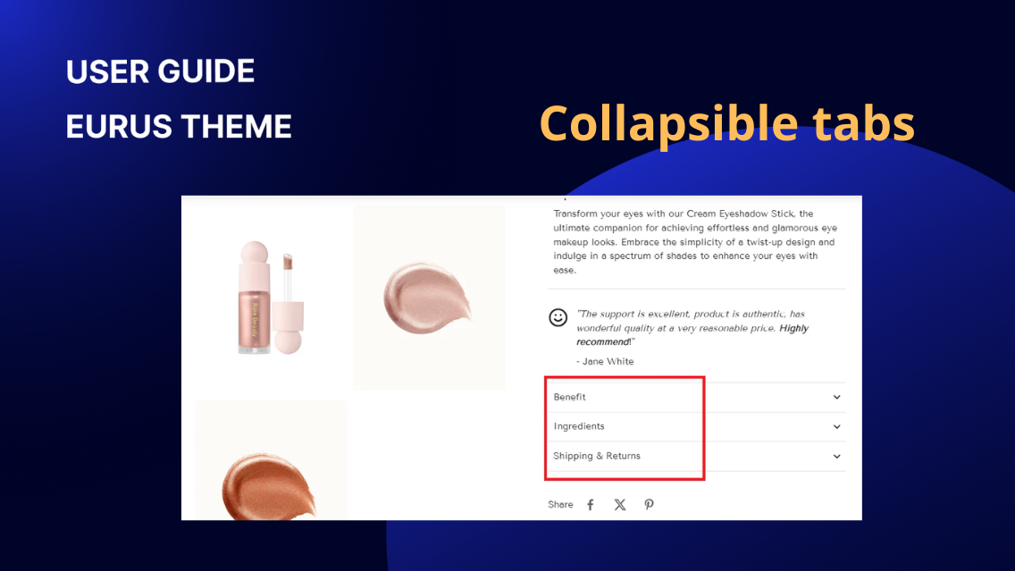 Collapsible tabs – Omni Themes Support Center