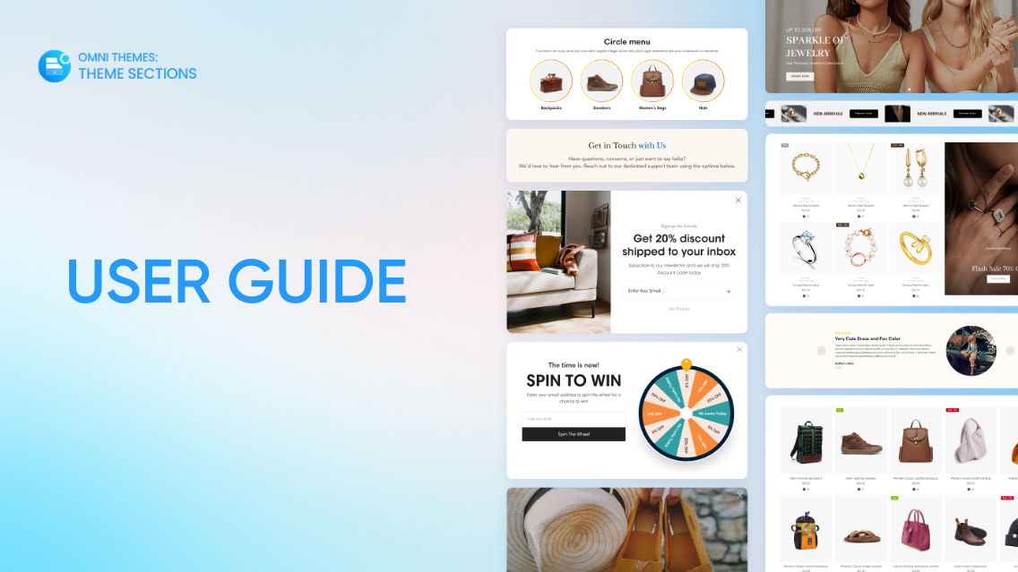 Get Started with OT: Theme Sections – Omni Themes Support Center
