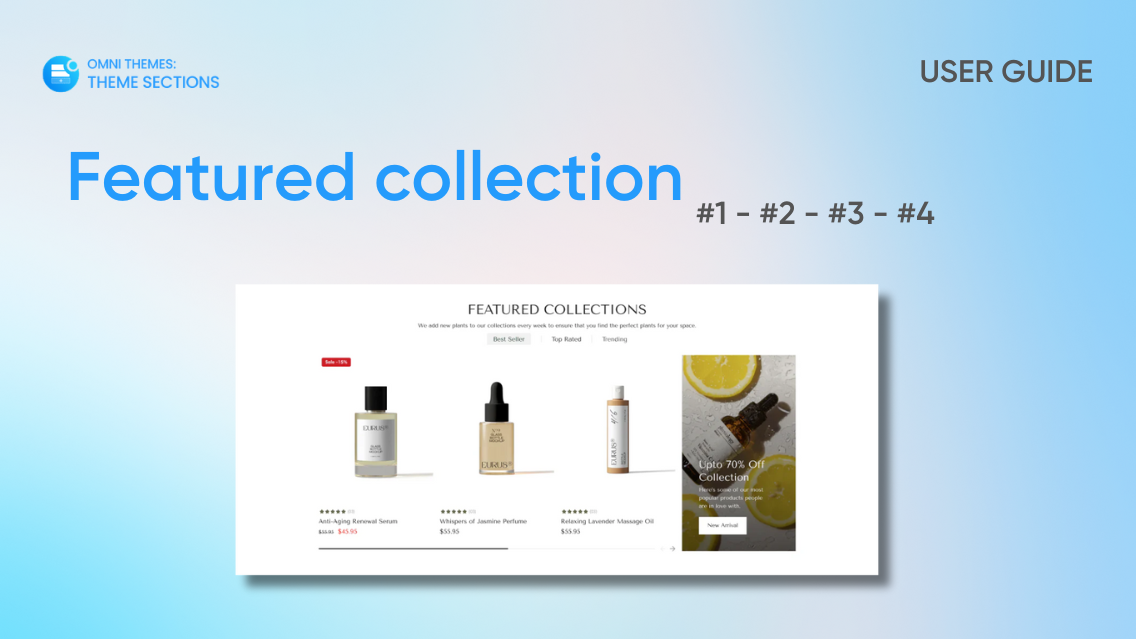 Featured collection – Omni Themes Support Center